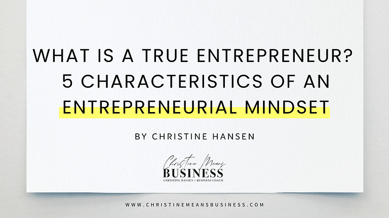 What is a true entrepreneur - 5 Characteristics of an Entrepreneurial ...